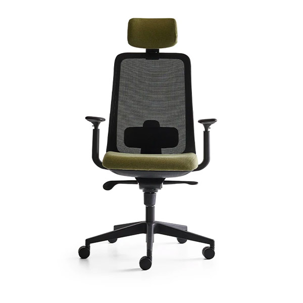 Eva White Office Chair | Zivella Office Furnitures